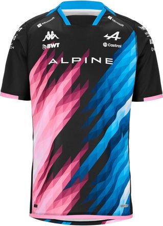 Kappa Kombat GASLY Alpine F1 Act Trikot | Schwarz Größe XL