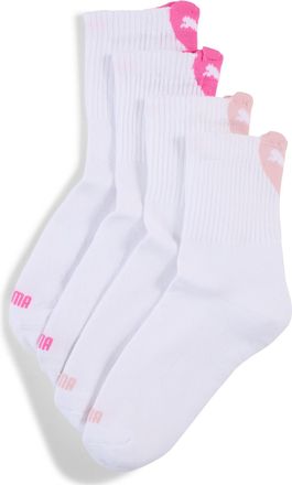 Puma Lot de 2 paires de chaussettes basses de sport coeur PUMA Femme, Accessoires, Blanc, 35-38