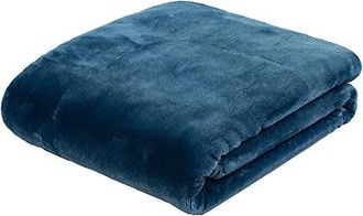 G&ouml;zze Couverture Douillette Premium Cashmere-Feeling, 500 g/m&sup2;, 220 x 240 cm - Bleu