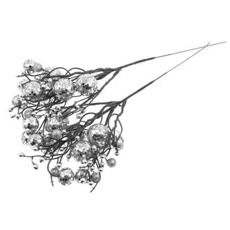 Cabilock 2St k&uuml;nstliche Beerenstecklinge Zweige zur Dekoration Party Dekorationen Weihnachtszweige weihnachtsdeko weihnachtsgirlande f&uuml;r Weihnachten gef&auml;lschte