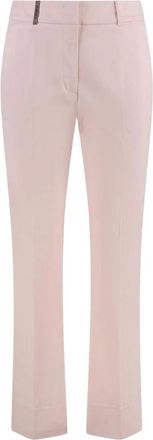 PESERICO Femme, Pantalons, Rose, Taille: 34 FR Tailored Pantalons