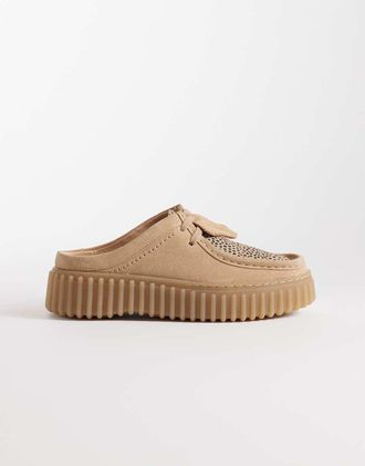 Clarks Torhill - Mules &agrave; imprim&eacute; animal-Multicolore