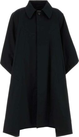 Maison Margiela Femme, Manteaux, Noir, Taille: 34 FR Overcoat Oversize
