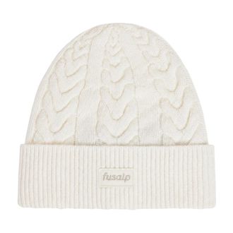 Fusalp Cable Beanie - - Sport - unisex - Wei&szlig; - ONE SIZE