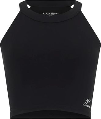 Plein Sport Femme, Tops, Noir, Taille: 42 FR Tank Top PS