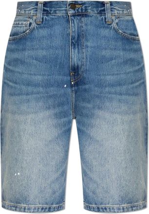 Carhartt Work in Progress Homme, Shorts, Bleu, Taille: W30 Landon Shorts