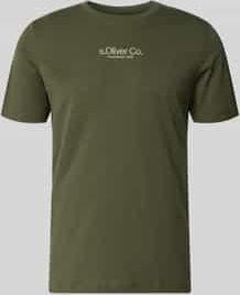 s.Oliver Red Label Regular Fit T-Shirt aus reiner Baumwolle