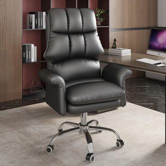 Generic B&uuml;rostuhl, Gaming-Stuhl, Hochlehner f&uuml;rs Wohnzimmer, Drehstuhl mit Rollen, ergonomischer Aufstehsessel mit Lendenwirbelst&uuml;tze