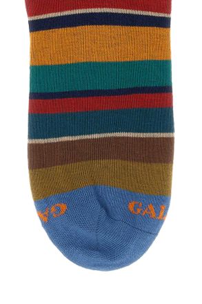 Gallo Striped Cotton Blend Socks - Multicolor