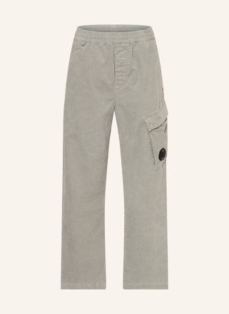 C.P. Company Cordhose grau