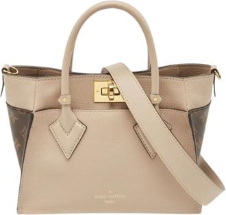 Louis Vuitton Sac &agrave; main en toile enduite Pre-owned - Femme - Pre-owned - Beige - Taille: ONE Size