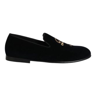 Dolce & Gabbana Slippers Loafers - - Shoes - Herren - Schwarzk - 40 EU