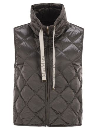 Max Mara Tegic Gilet rembourr&eacute; en toile anti-goutte