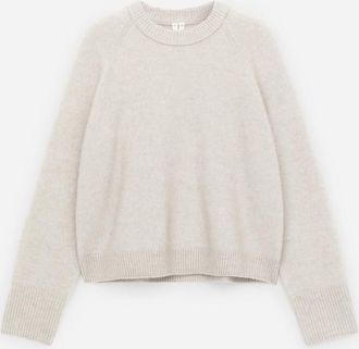 Arket Pullover Aus Alpakawolle Und Wolle -Beige