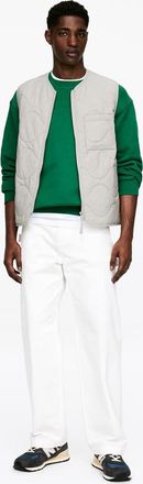 Arket Gesteppte 2-in-1-Liner-Weste -Grau