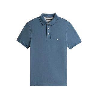 Tommy Hilfiger Homme, Tops, Bleu, Taille: 2XL Polo Chemises