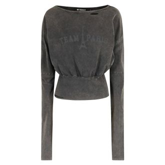 Misbhv Misbhv - Team Paris Longsleeve - Femme - Tops - Noir - Taille: 36 FR