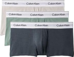 Calvin Klein Lot de 3 boxers en coton m&eacute;lang&eacute;
