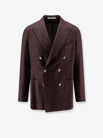 Tagliatore Virgin wool and silk blazer - TAGLIATORE - gender_Man