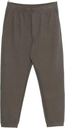 Emporio Armani Homme, Pantalons, Gris, Taille: 3XL Pantalon de costume ajust&eacute; en laine m&eacute;lang&eacute;e