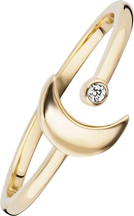 Cai ca Ring Halbmond, moon & stars, C7360R/90/03