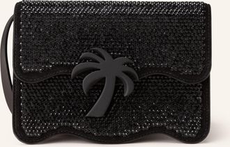 Palm Angels Umhängetasche Palm Beach Medium Mit Schmucksteinen schwarz