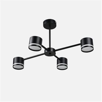Fabrilamp Lampe Nettle 4xGX53 noire 36W 3200lm avec ampoules 30x65x43 cm