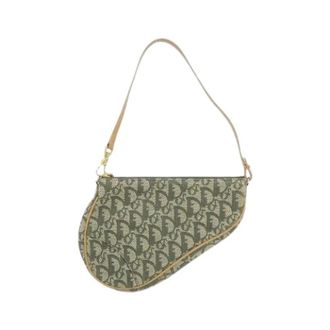 Dior Pre-owned Canvas Shoulder Bag - - Pre-owned - Damen - Gr&uuml;n - ONE SIZE