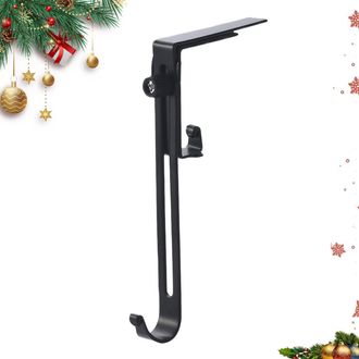 Generico Kranzaufh&auml;nger f&uuml;r die Vordert&uuml;r, 13 x 5,1 x 5,9 x 1,2 cm, 320 g, Metallclip f&uuml;r Kamin, Rutschfester Haken f&uuml;r, Weihnachtsfeier, Baumstock