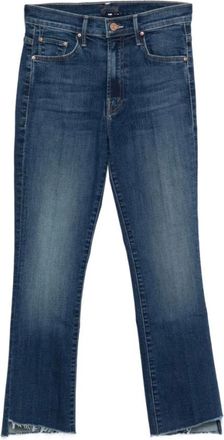 Mother Femme, Jeans, Bleu, Taille: W29 The Insider Crop Step Fray