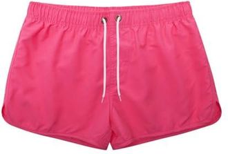 Generic Short de bain hawa&iuml;en pour homme - S&eacute;chage rapide - Avec poches - Short de bain pour homme, rose, 4XL