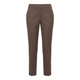 PESERICO Femme, Pantalons, Brun, Taille: 42 FR Iconic 4718 Cigarette Pantalons