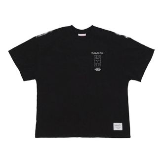 Mitchell & Ness Arena Premium Basketball Tee - - Tops - Herren - Schwarzk - XL