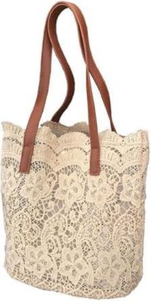 Garneck Sac &agrave; Bandouli&egrave;re Femme Dentelle Chic avec Ornement Sac &agrave; Main &Eacute;l&eacute;gant All-match pour Travail Shopping et Voyage