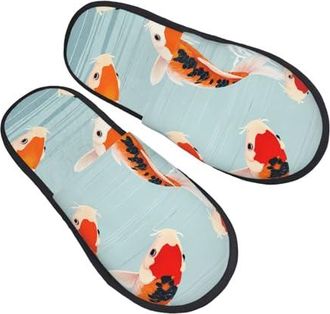 Generic Pantoufles Motif De Coraux Pour Poissons-Chevesnes Chausson L&eacute;g&egrave;res Confort Slippers Pour Homme Unisex Int&eacute;rieur L