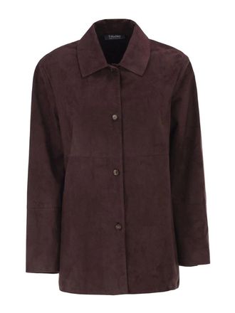 Max Mara Lederjacke - Nude
