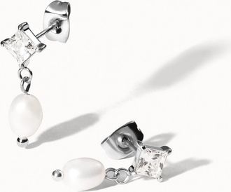 Purelei Elegant Pearl Ohrringe mit Zirkonia Steinen