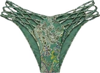 Del Maar Femme, Maillots de bain, Vert, Taille: 44 FR Bas de bikini Lariaqui