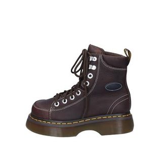 Dr. Martens Buzz 8 oeillets pour femme, marron fonc&eacute;, 36 EU