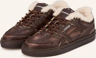 Copenhagen Copenhagen Studios Sneaker cph63 Mit Teddyfell braun