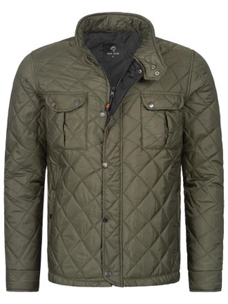 Rock Creek Herren Steppjacke &Uuml;bergangsjacke Leicht Herrenjacke M&auml;nner Jacken Stepp Jacken mit Kapuze Daunenjacke Thremojacke H-347 Dunkelgr&uuml;n 2XL