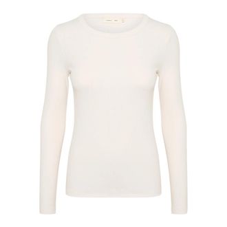 Inwear Base Langarmshirt - - Tops - Damen - Wei&szlig; - 2XL