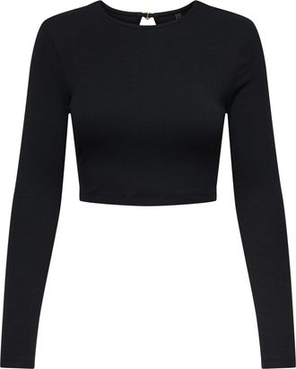 Only Onlrene Life L/S Open Back Heart Top JRS