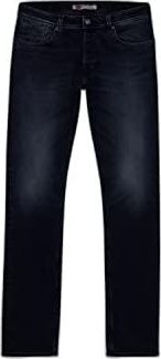 Teddy Smith Reg Worn Pantalon, Blue Black, 38 Homme