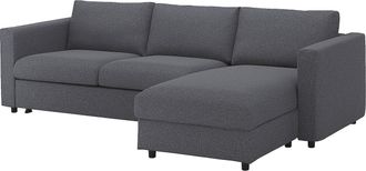 IKEA VIMLE Bezug f&uuml;r 3er-Bettsofa mit R&eacute;cam