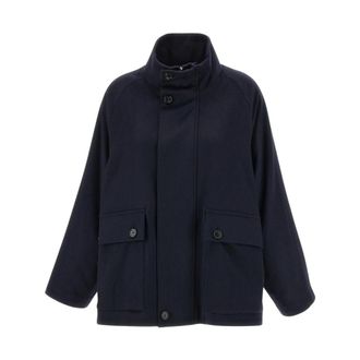 Barena Cashmere Jacket - - Jackets - Damen - Blau - XS