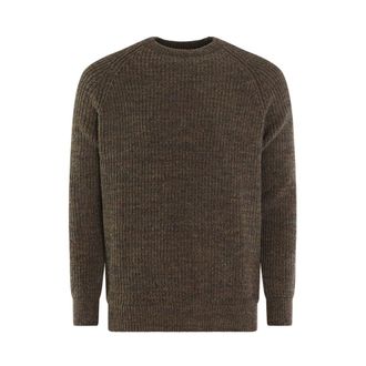 Barbour Homme, Pulls, Brun, Taille: 2XL Pull col rond pour homme