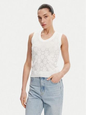 Fracomina Top FR25ST4003K414R9 Écru Regular Fit