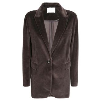 Circolo 1901 Blazer Velluto Liscio - - Jackets - Damen - Braun - M