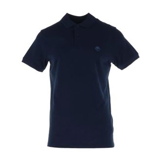 Timberland Homme, Tops, Bleu, Taille: XL Polo &agrave; Manches Courtes